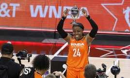 Kelsey Plum wins WNBA All-Star Game MVP with 30-point explosion